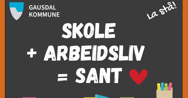 Samarbeid skole og arbeidsliv i Gausdal - Gausdal kommune